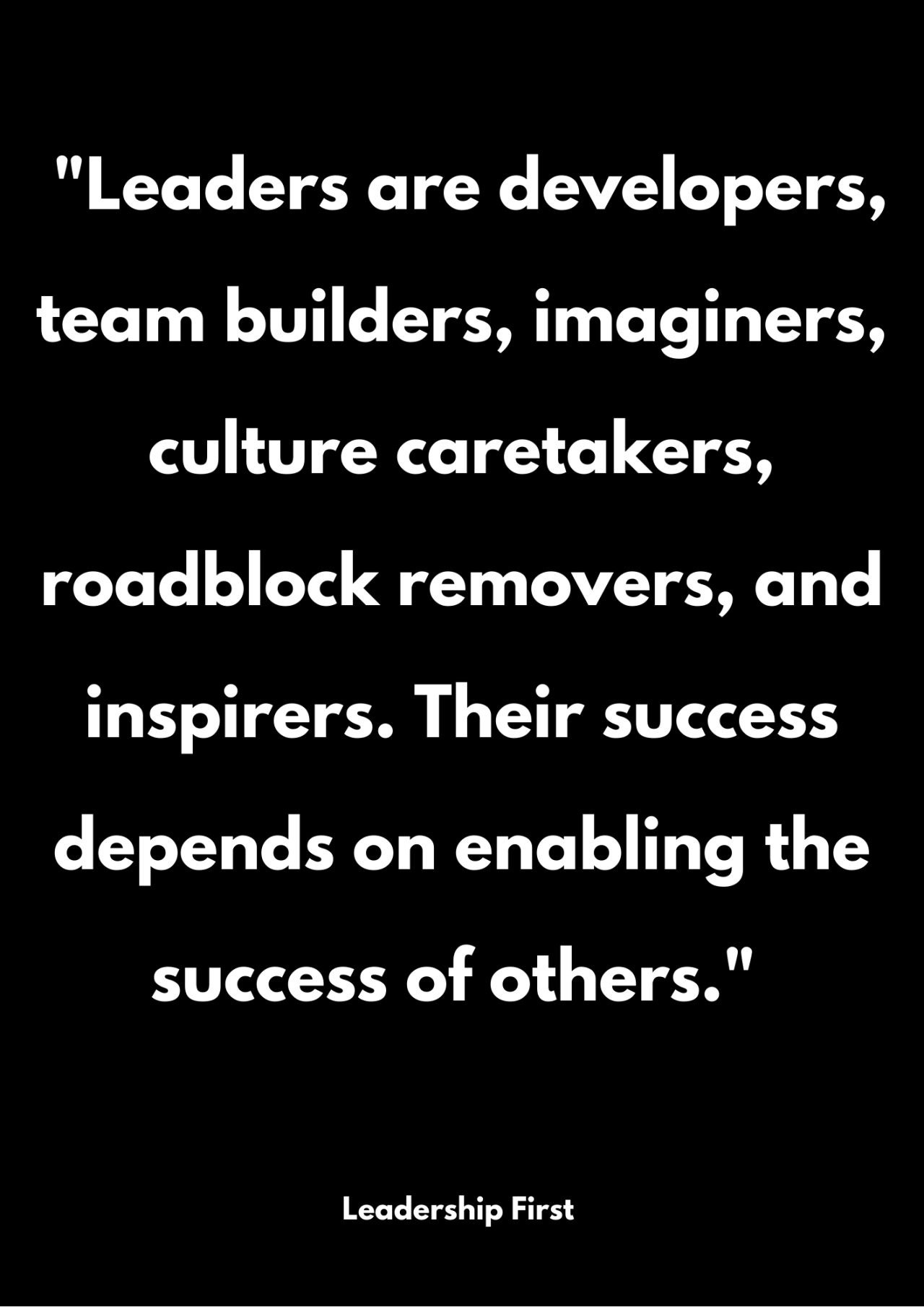 Leaders are……. | Gary Metcalfe